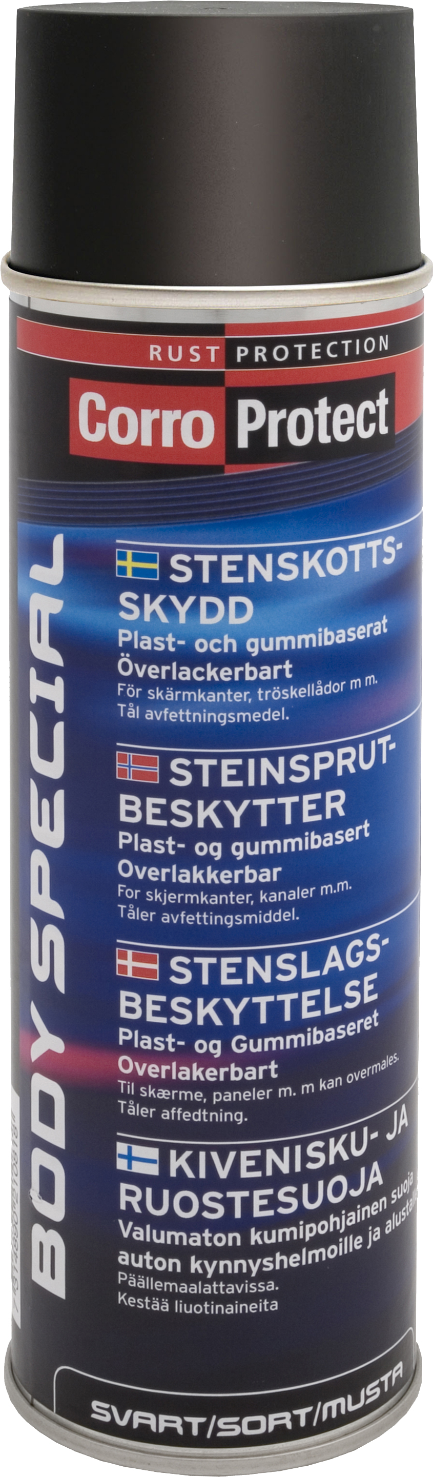 CorroProtect Body Special Svart spray 500ml - SEAB
