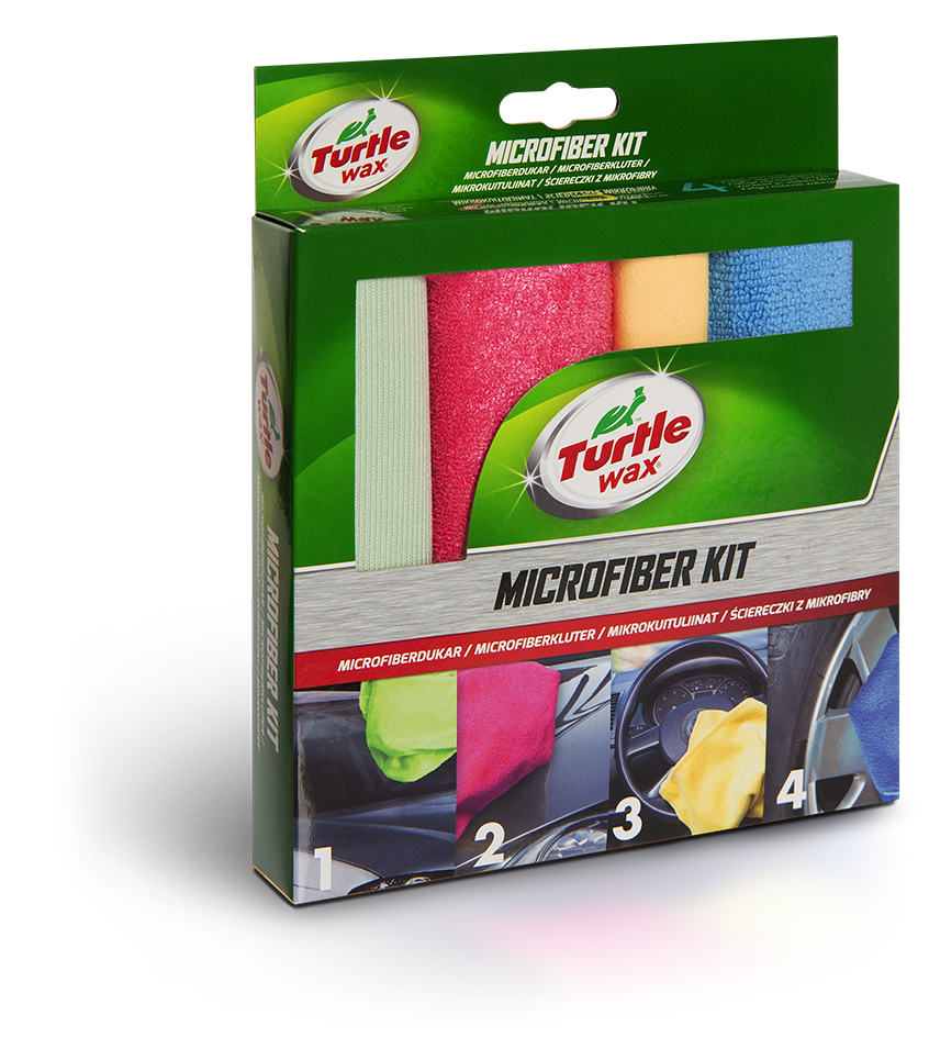 Turtle Wax Microfiber Kit 4st - SEAB